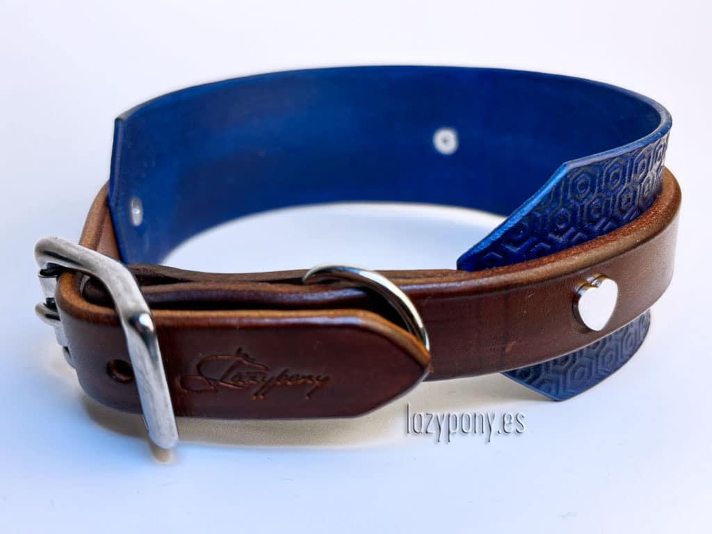 Handcrafted hound dog collar Cambridge